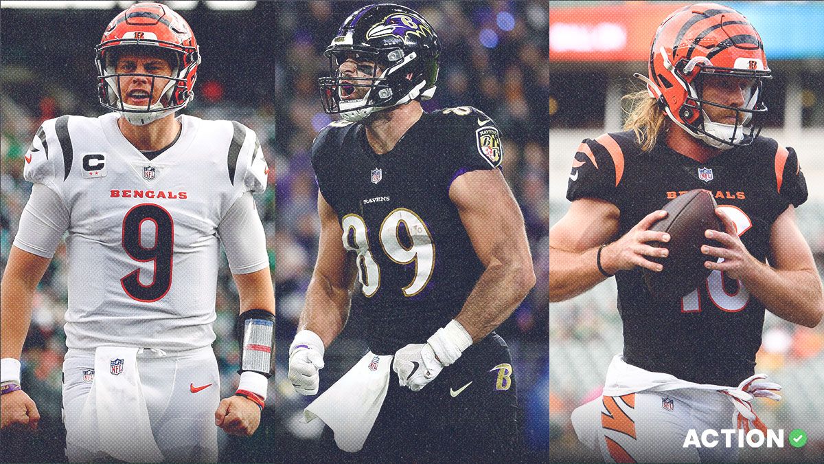 Bengals vs Ravens Anytime Touchdown Props: TNF Bets for Joe Burrow, Mark Andrews, Trenton Irwin