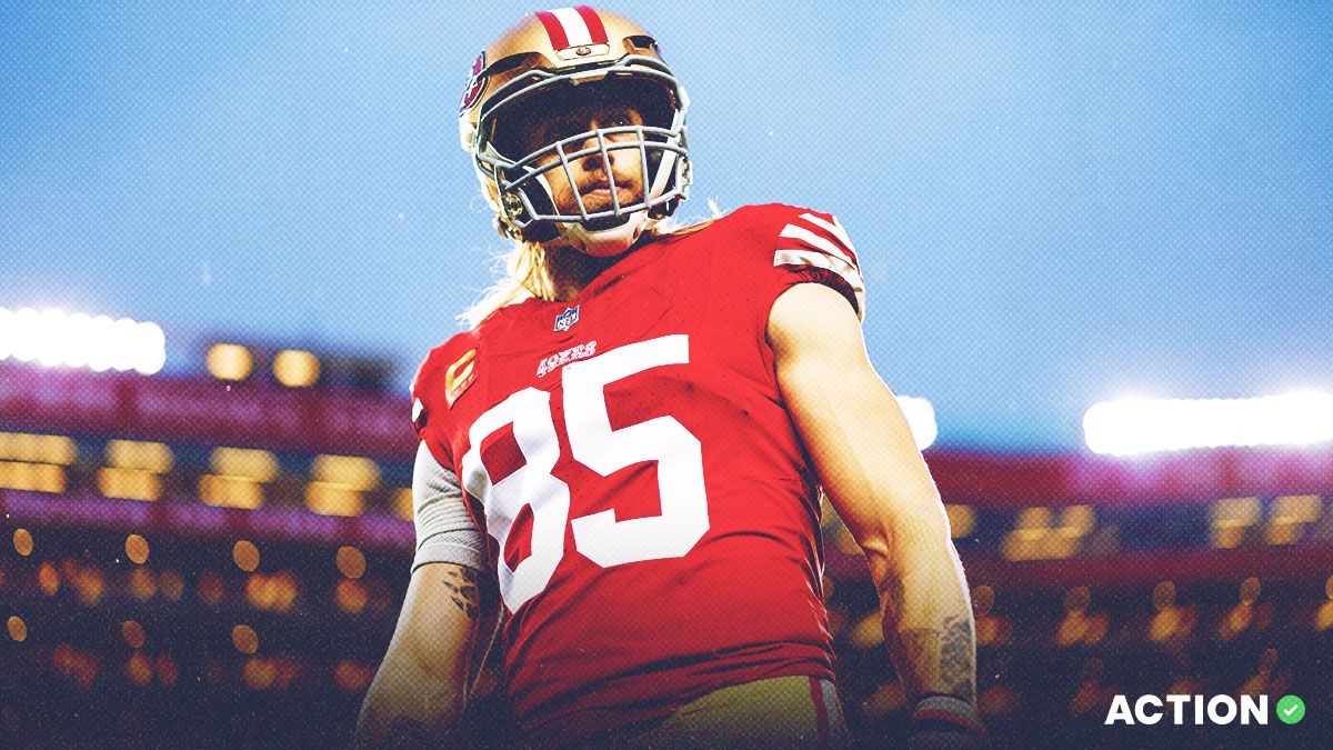 Lions vs 49ers Player Props: George Kittle, Amon-Ra St. Brown, Brandon Aiyuk, More