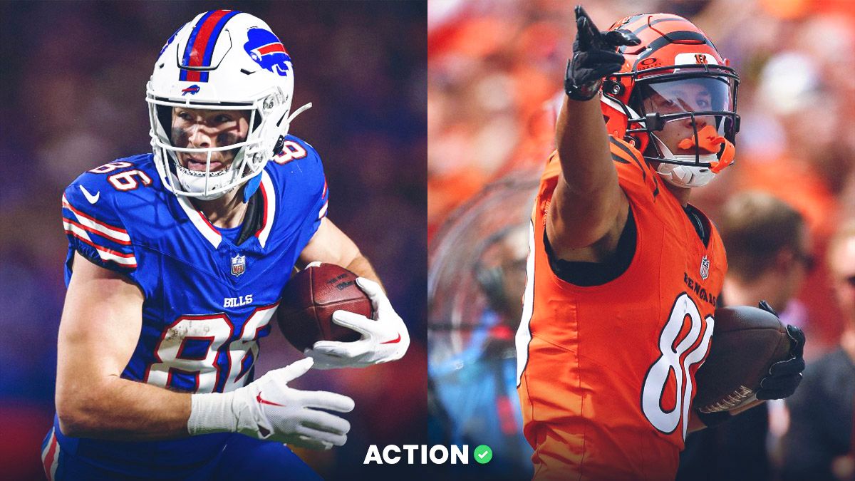 NFL Player Props for Dalton Kincaid, Andrei Iosivas on Monday Night ...