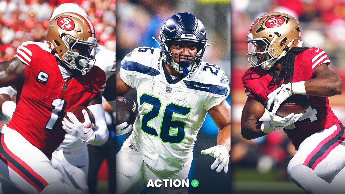 NFL PrizePicks for 49ers vs. Seahawks: Zach Charbonnet, Deebo Samuel ...