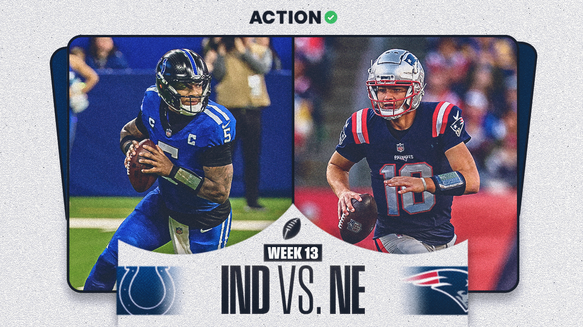 Colts vs. Patriots Prediction, Odds: NFL Week 13 Pick
