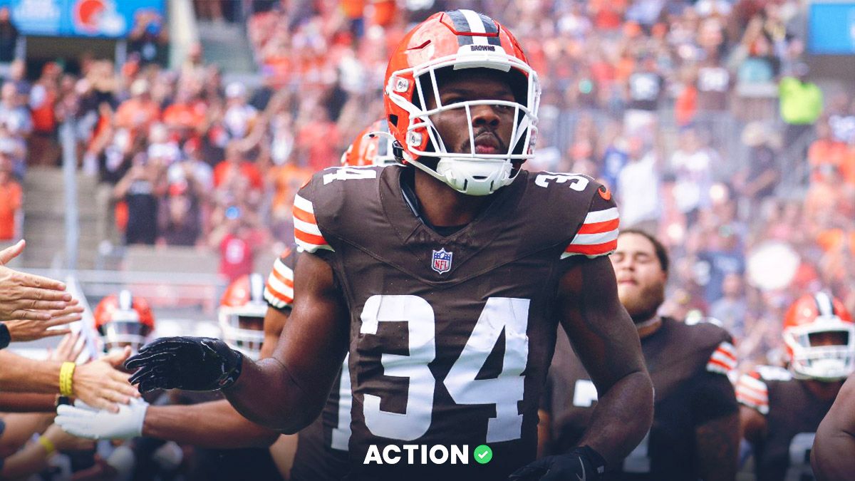 Steelers vs. Browns Player Prop for Jerome Ford on Thursday Night Football