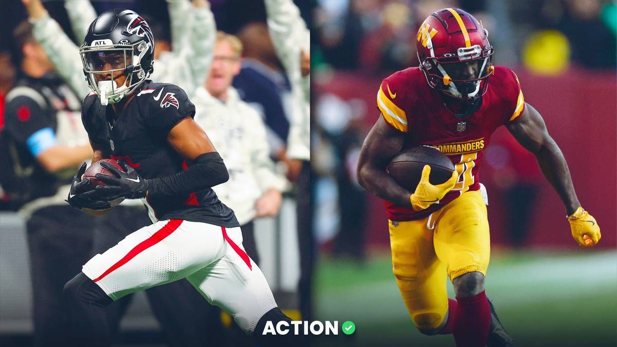 Falcons vs. Commanders Anytime Touchdown Scorers -- Darnell Mooney ...