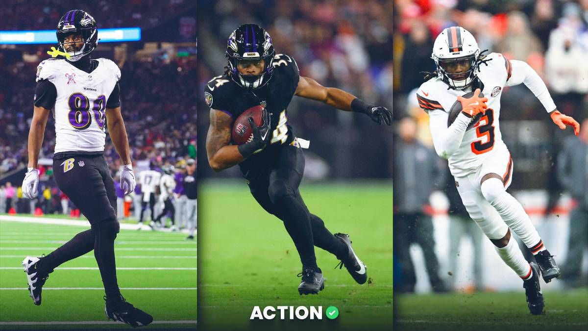 Browns vs. Ravens Anytime Touchdown Scorer Props: Isaiah Likely, Jerry ...