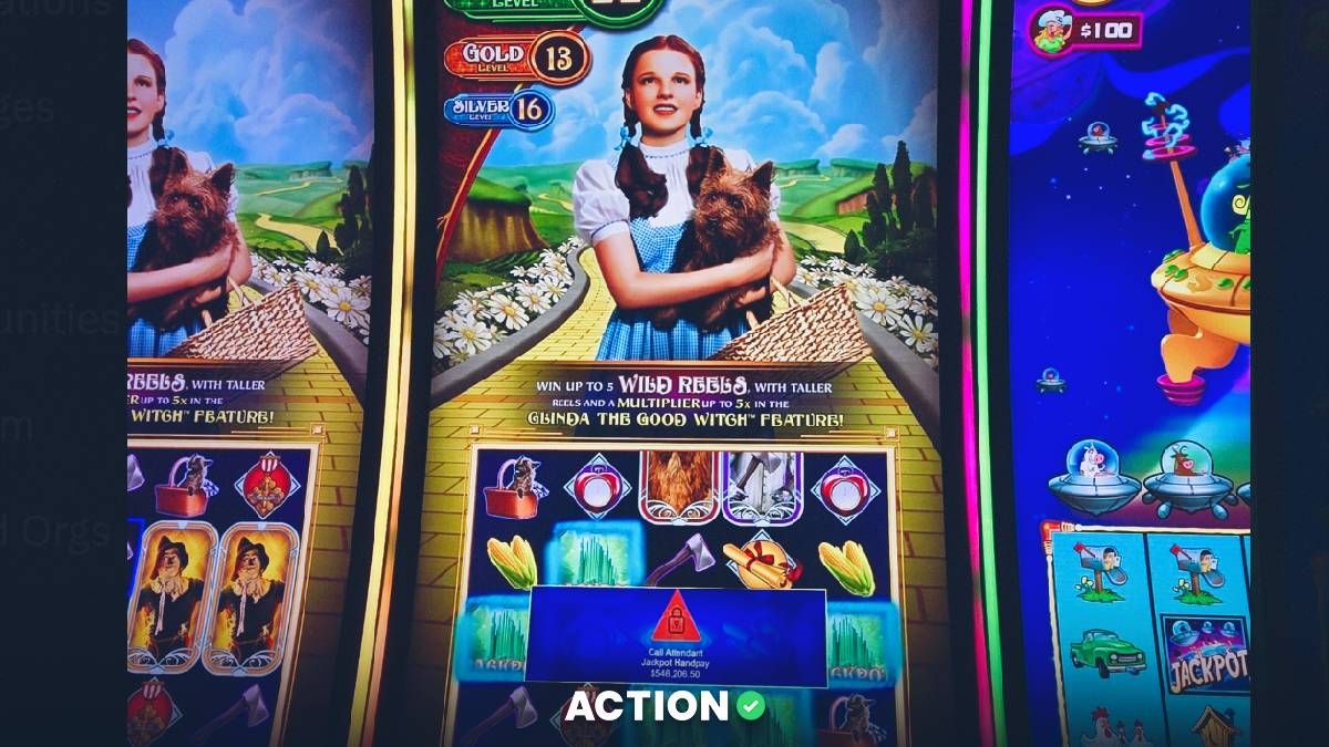 The Wizard of Oz Slot Machine Pays off Big at Four Queens Casino