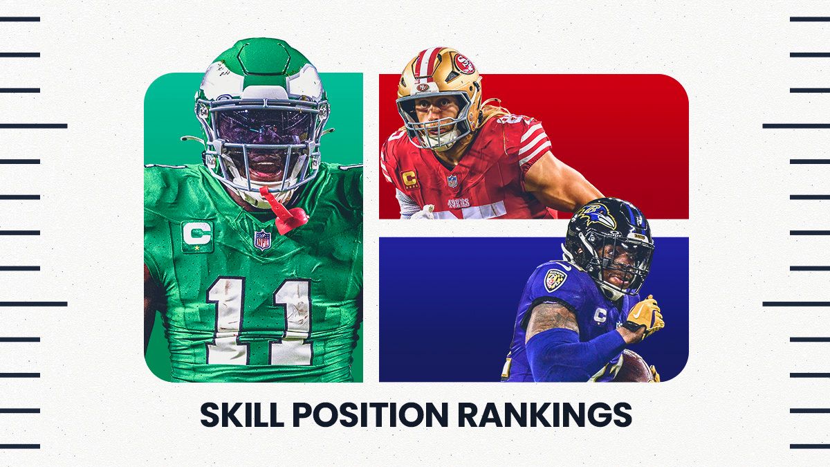 2025 NFL Skill Position Rankings for Every Team