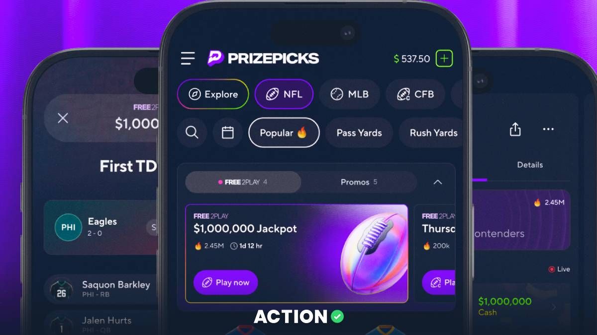 Use Your PrizePicks Login to Play the Free $1 Million Football Contest