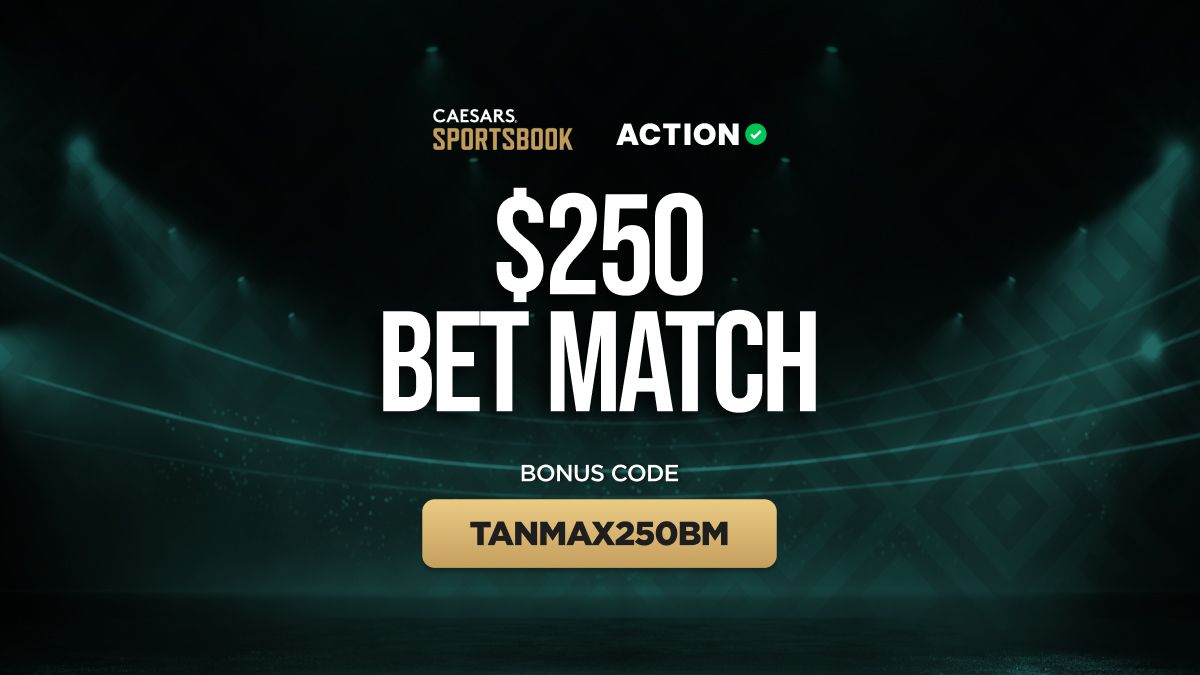 Caesars Sportsbook Promo Code TANMAX250BM: $250 Bet Match for Any Game