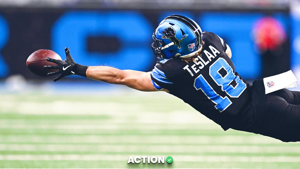 NFL Prop Bets: Isaac TeSlaa Over/Under Prediction