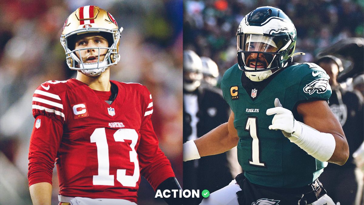 49ers vs Eagles Odds, Spread, Total: NFL Wild Card Opening Lines