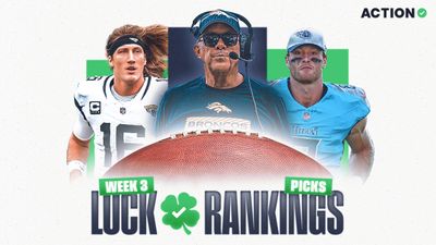 NFL Week 3 Luck Rankings Picks: 7 Games Fit Thresholds