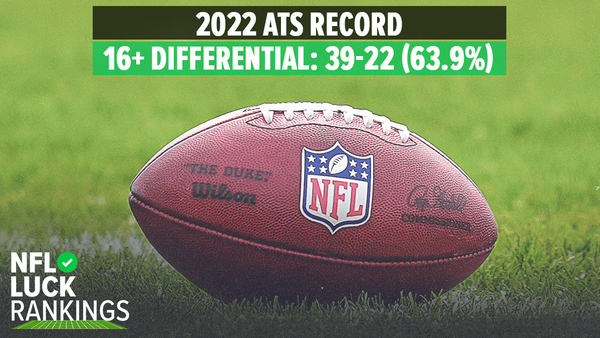 NFL Luck Rankings: Week 18 Luck Matchups and Totals