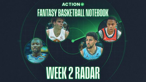 Fantasy Basketball Notebook Week 2 Radar