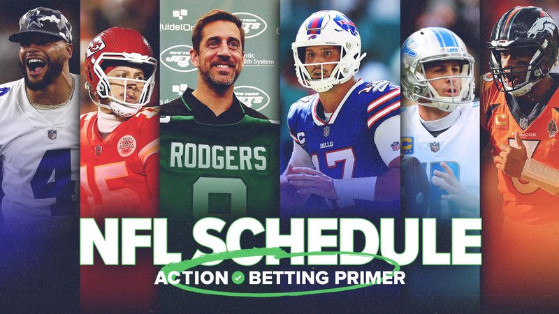 NFL Schedule Release Betting Primer: Notes, Stats and Trends for 2023 ...