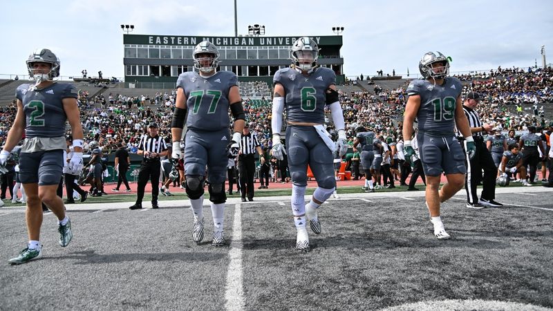 Akron vs. Eastern Michigan Spread: College Football Tuesday MACtion ...