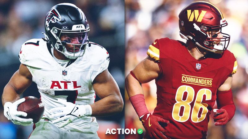 Falcons vs. Commanders Player Props -- Bijan Robinson, Drake London ...