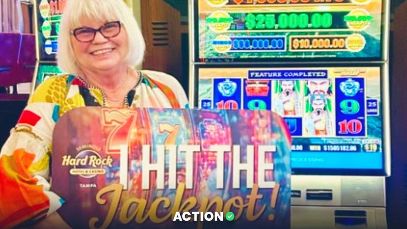 Woman Wins $1.5 Million Jackpot on Dragon Link Slot Machine