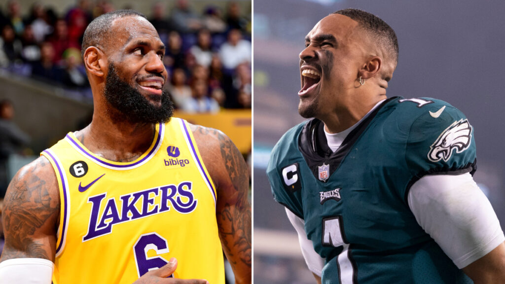 Jalen Hurts Super Bowl Prop: Bet This Cross-Sport LeBron James Matchup ...