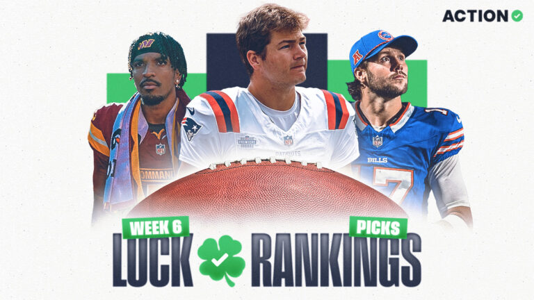 NFL Week 6 Luck Rankings Picks: 4 Games Fit Thresholds – Action Network